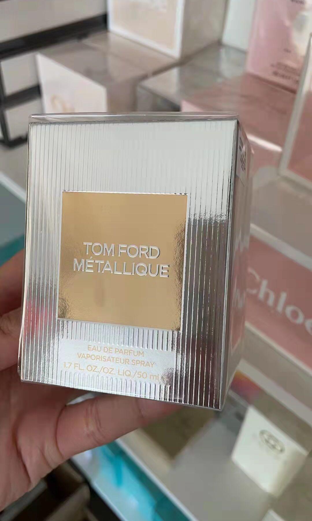 TF Metallique EDP 50ml Tom Ford Gold Bottle Perfume, Beauty & Personal ...