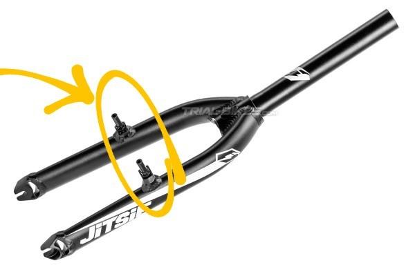 Titanium Mount for V-Brake Caliper adapter Boss Stud | Cantilever M8 ...