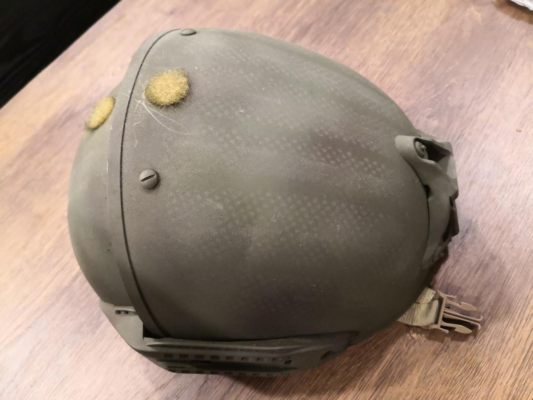 TMC Airframe Helmet with Crye Precision helmet mesh, Sports Equipment ...