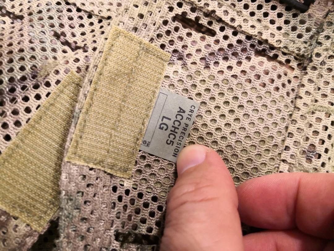 TMC Airframe Helmet with Crye Precision helmet mesh, Sports Equipment ...