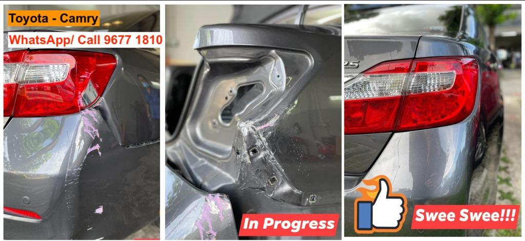 Vehicle Panel/ Body Repair + Spray Painting, Car Accessories, Car ...