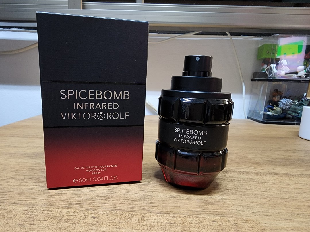 Viktor & Rolf Spicebomb Infrared/Infra Red 90ml Eau De Toilette, Beauty ...