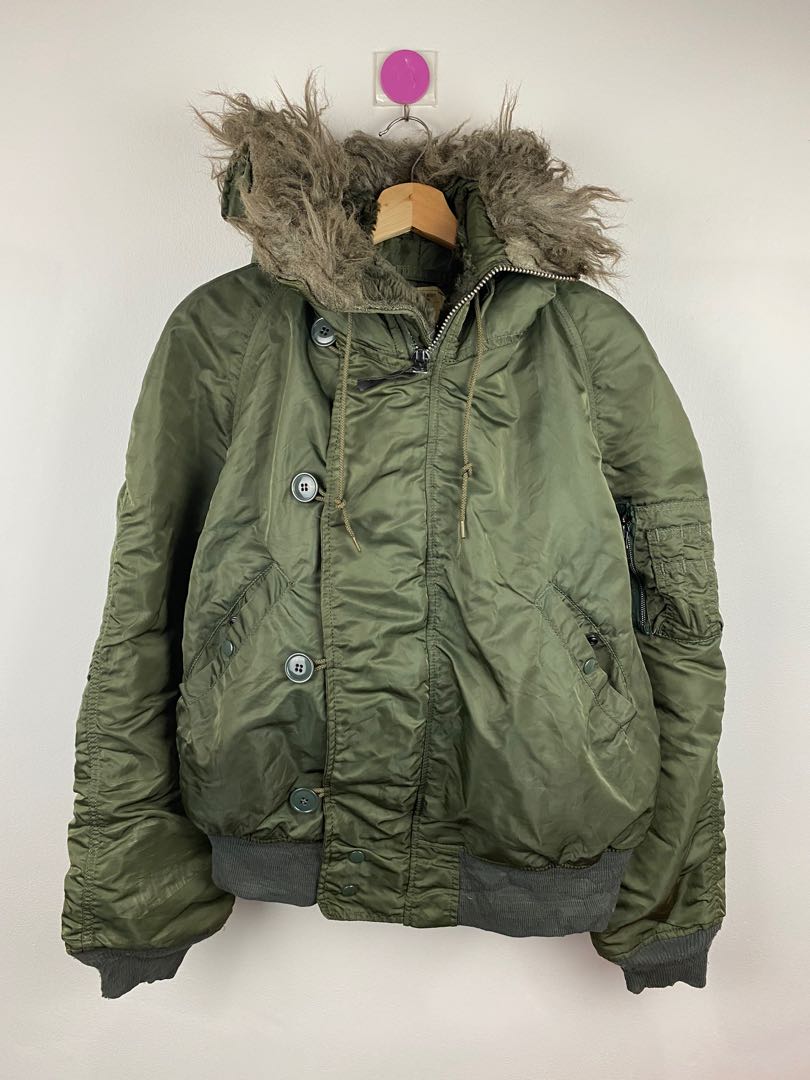Vintage Alpha Flight Jacket, Men's Fashion, Coats, Jackets and ...