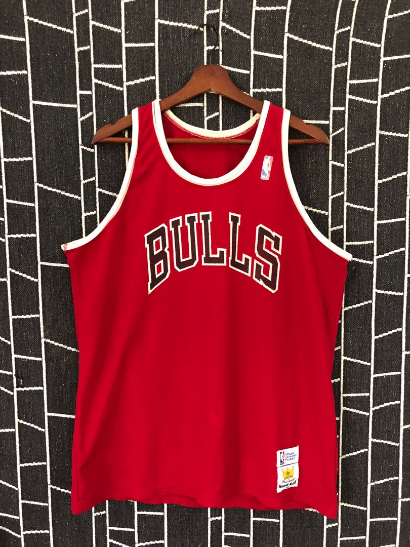 Vintage chicago bull x running singlet, Men's Fashion, Tops & Sets ...