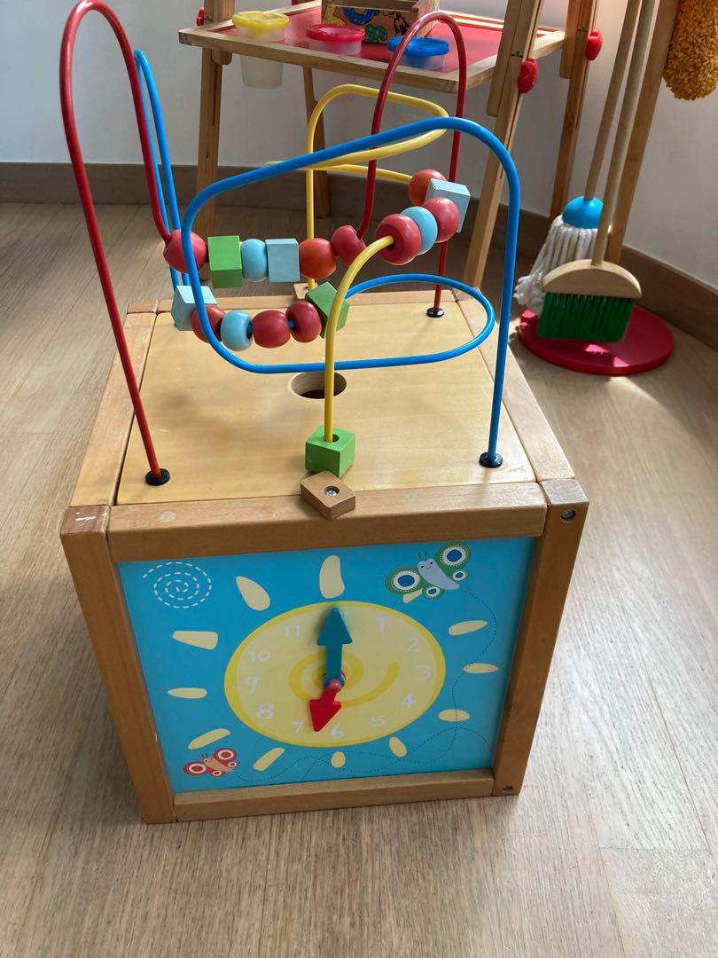 Wooden Activity Box, Babies & Kids, Infant Playtime on Carousell