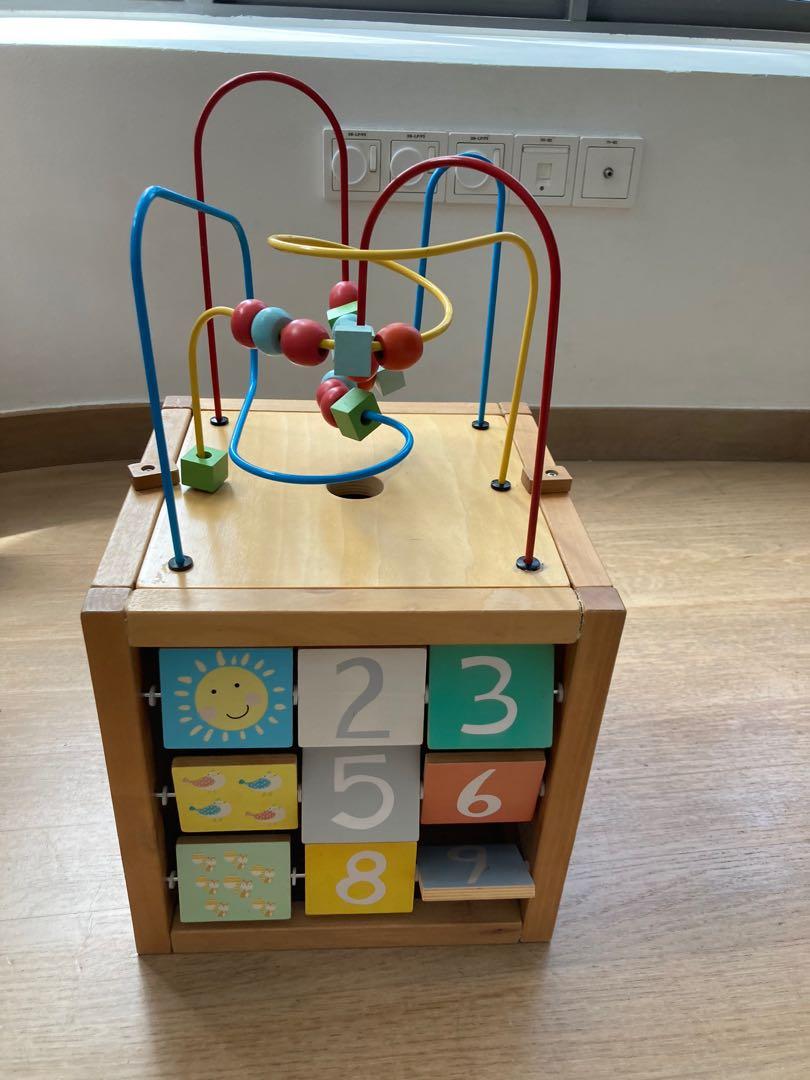 Wooden Activity Box, Babies & Kids, Infant Playtime on Carousell