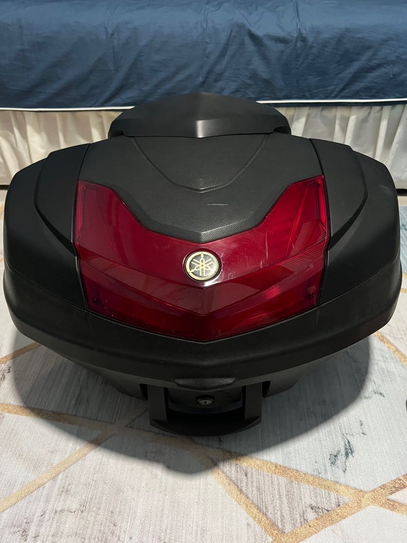 Yamaha Box 50L c/w backrest, Motorcycles, Motorcycle Accessories on ...