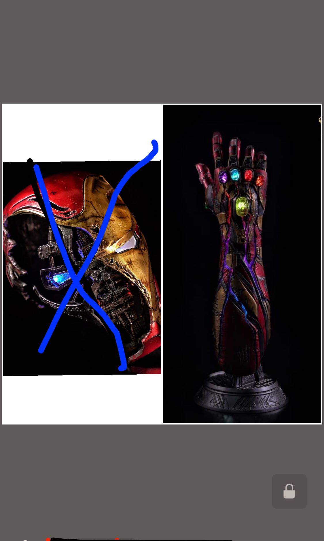 SALE !!! 1:1 Taurus Studios Lifesize Statue Nano Infinity Gauntlet not ...