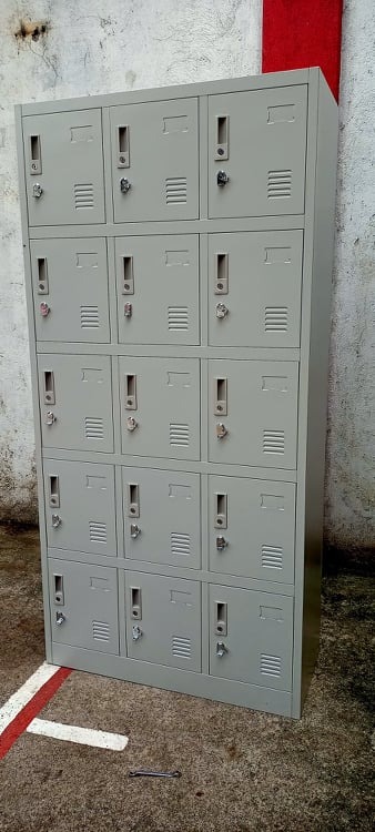 15 DOOR LOCKER CABINET, Furniture & Home Living, Office Furniture ...