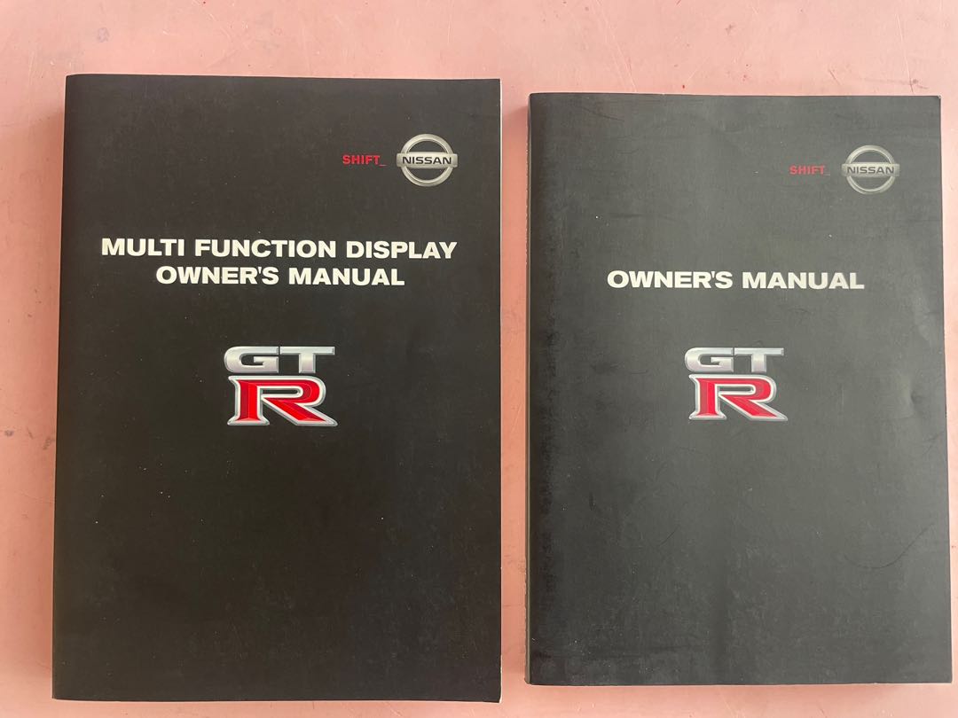 2007 Nissan GTR Owner's Manual, Car Accessories, Accessories on Carousell