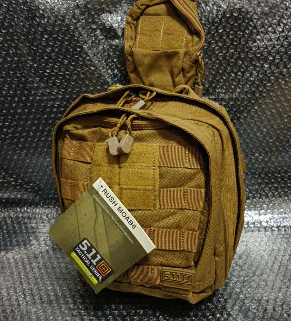 5.11 Tactical Series Moab 6 Sling Pack, Men's Fashion, Bags, Sling Bags ...
