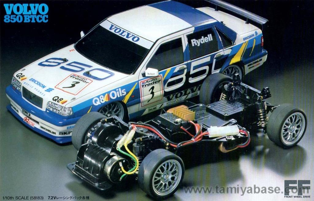 田宮 雙星 遙控車 Tamiya 1/10 RC Volvo 850 BTCC 車殼, 興趣及遊戲, 玩具 & 遊戲類 - Carousell
