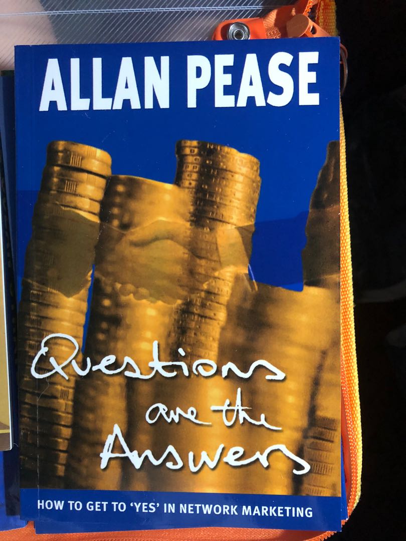 Allan Pease - Questions are the Answers, Hobbies & Toys, Books ...