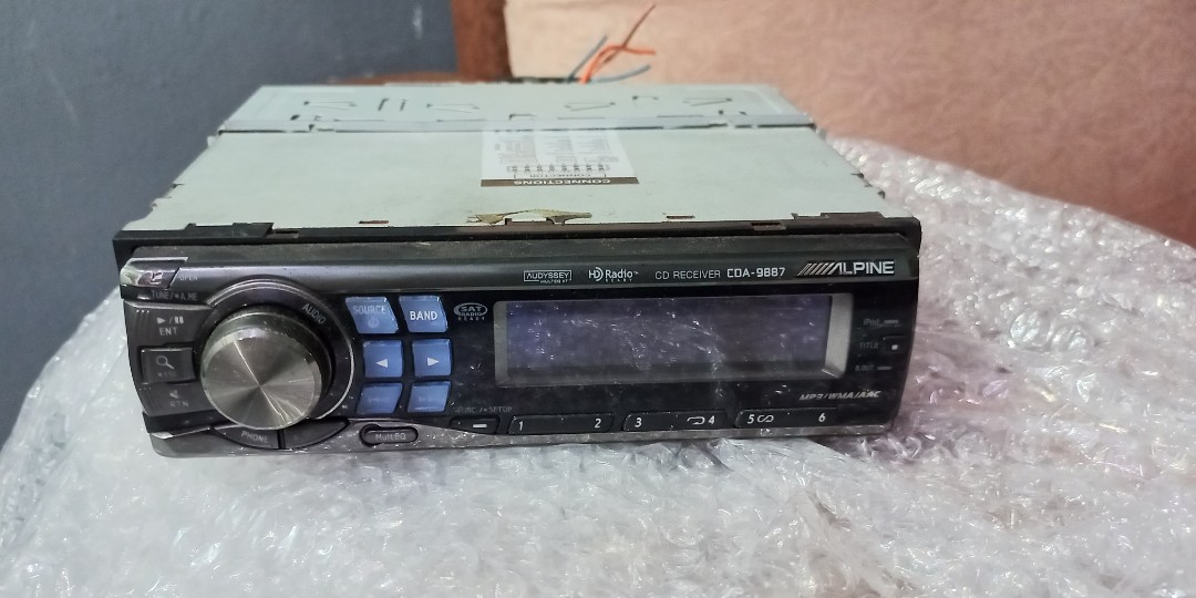 Alpine cda9887, Auto Accessories on Carousell