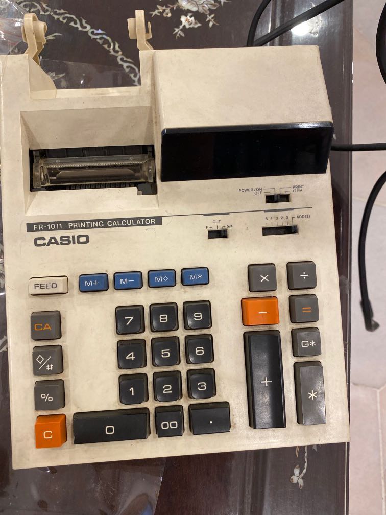Antique Casio calculator, Hobbies & Toys, Collectibles & Memorabilia ...
