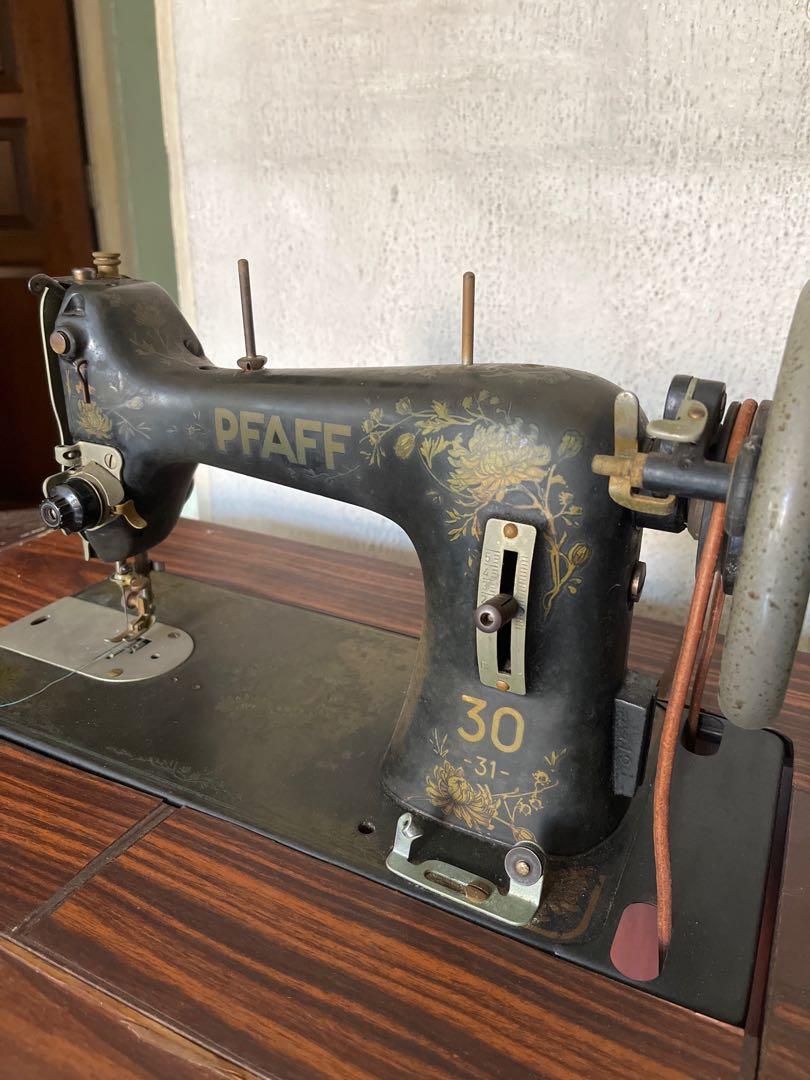 Rare Vintage German Made PFAFF 30 Sewing Machine, Hobbies & Toys ...
