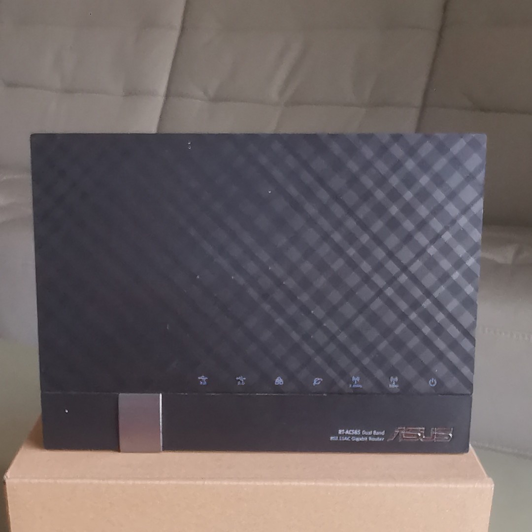 ASUS RT-AC56S Dual Band Gigabit Router, Computers & Tech, Office ...