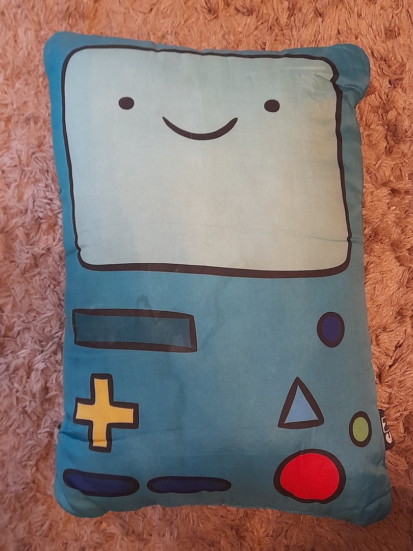 Authentic BMO Adventure Time Life Size Replica Pillow Plush, Hobbies ...