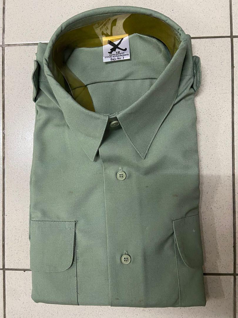 set Uniform askar No.3 sepasang (tentera darat), Men's Fashion, Muslim ...