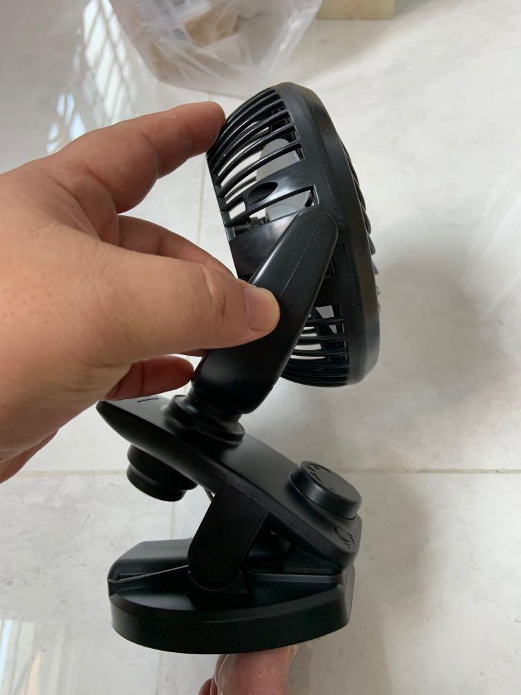 Battery fan clip on, Mobile Phones & Gadgets, Other Gadgets on Carousell