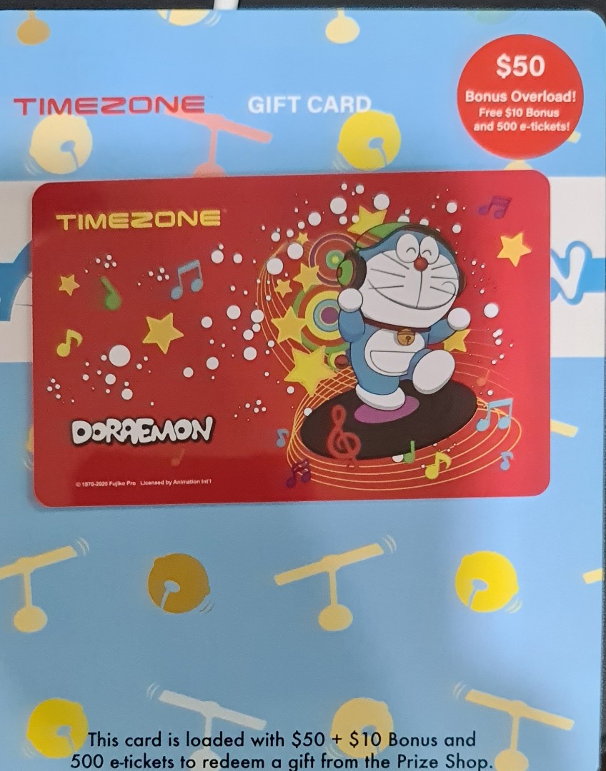 Brand New TimeZone Gift Cards, Video Gaming, Gaming Accessories, Game ...