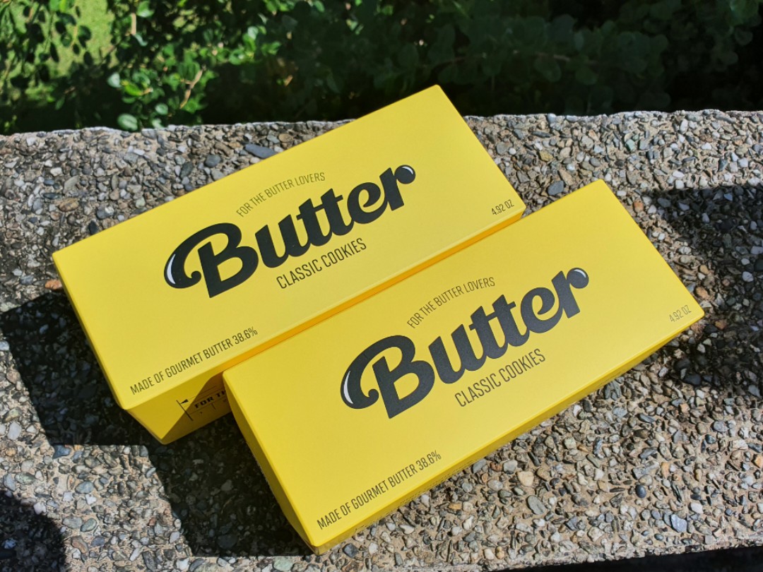 BTS Butter Cookies *BOX ONLY*, Furniture & Home Living, Home ...