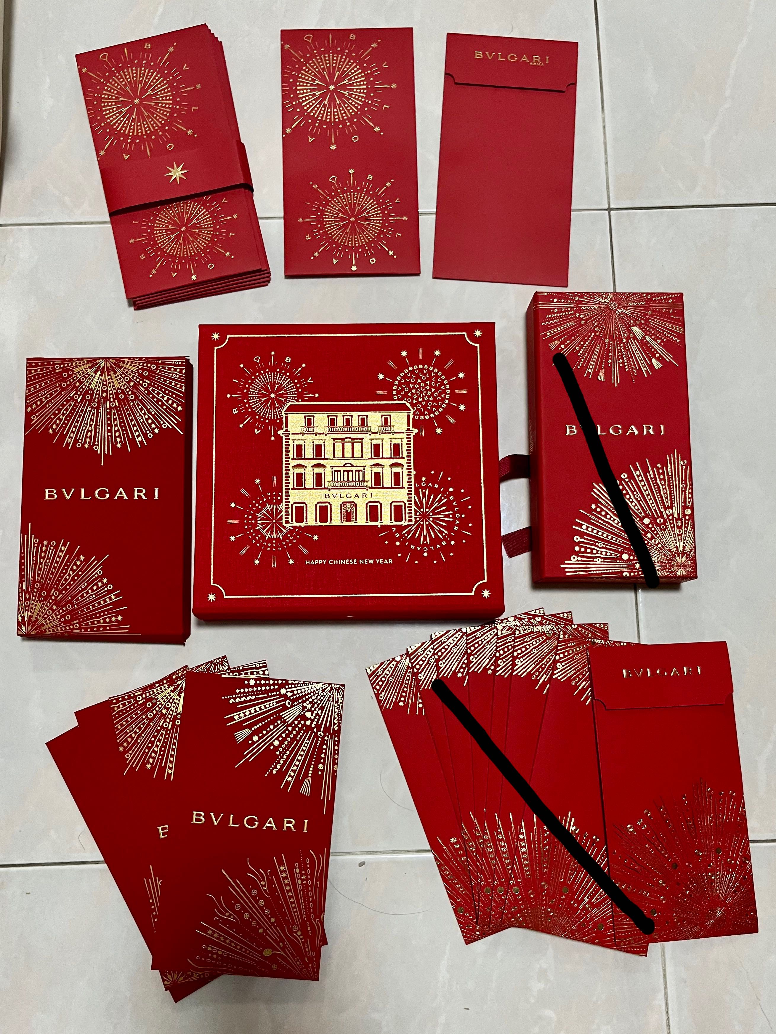 Bvlgari Red Packet Angbao, Hobbies & Toys, Stationery & Craft ...