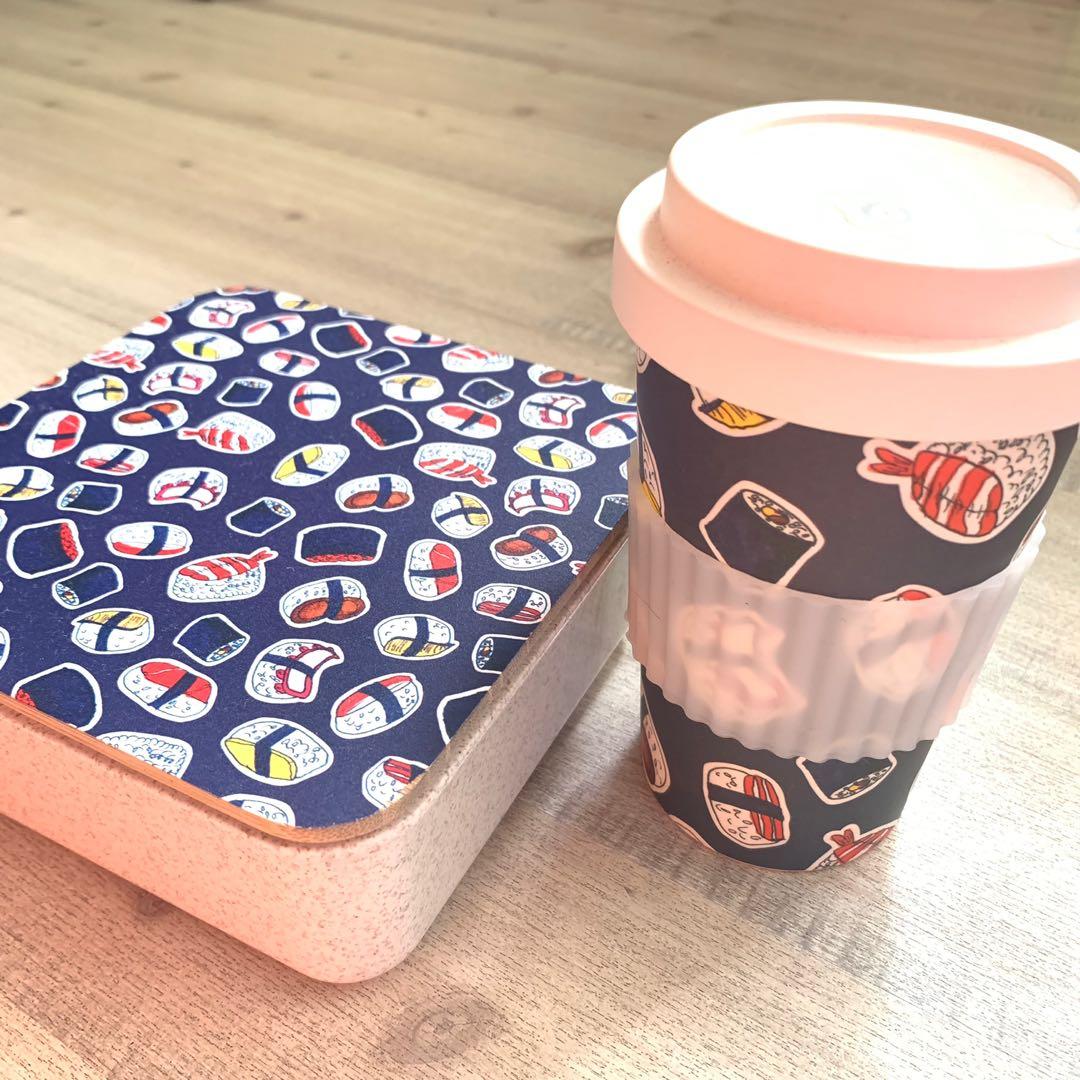 BYO Matching Food Container and Coffee Tumbler, Furniture & Home Living ...