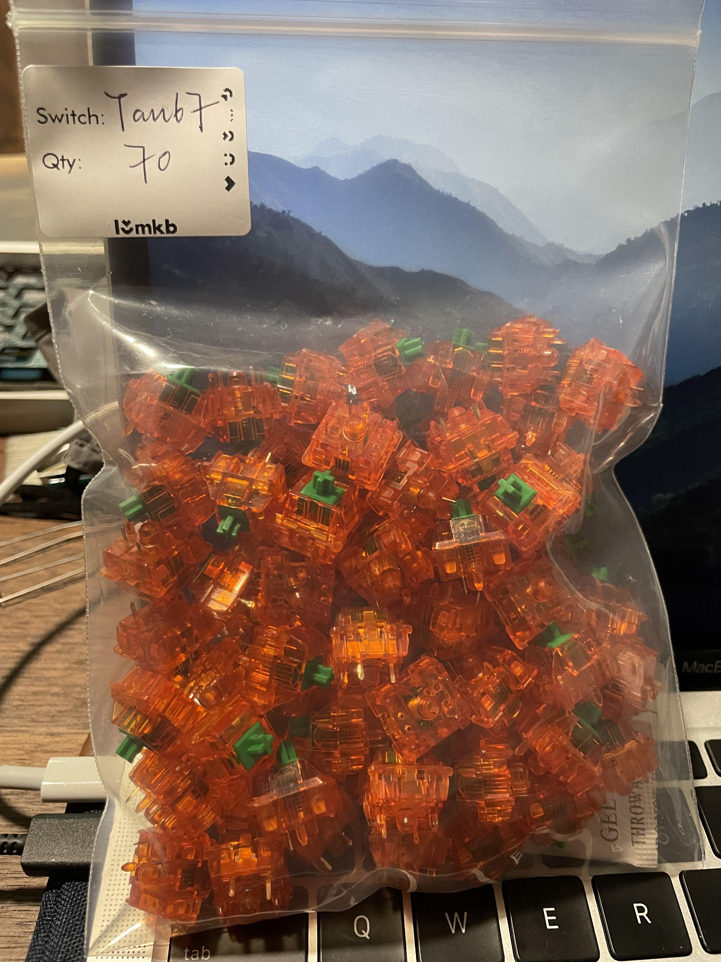 C3 TANGERINE SWITCH 67g, Computers & Tech, Parts & Accessories ...