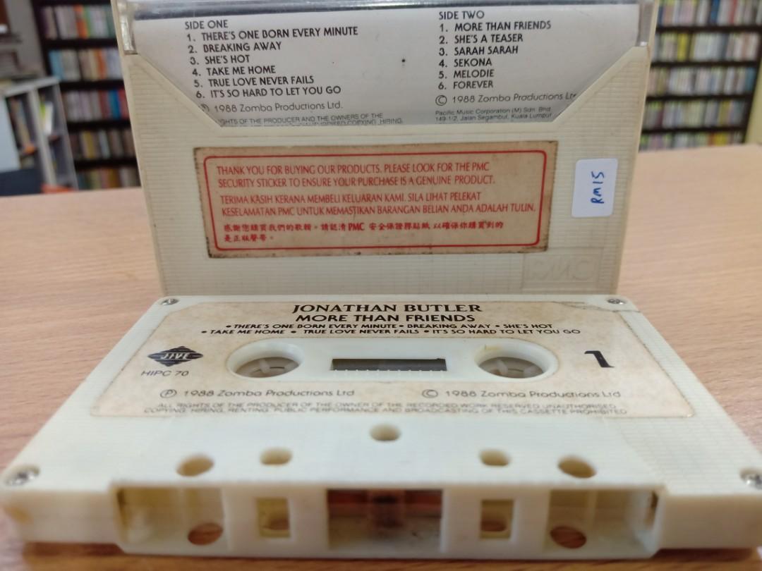 (Cassette) Jonathan Butler - More than friends, Hobbies & Toys, Music & Media, CDs & DVDs on ...