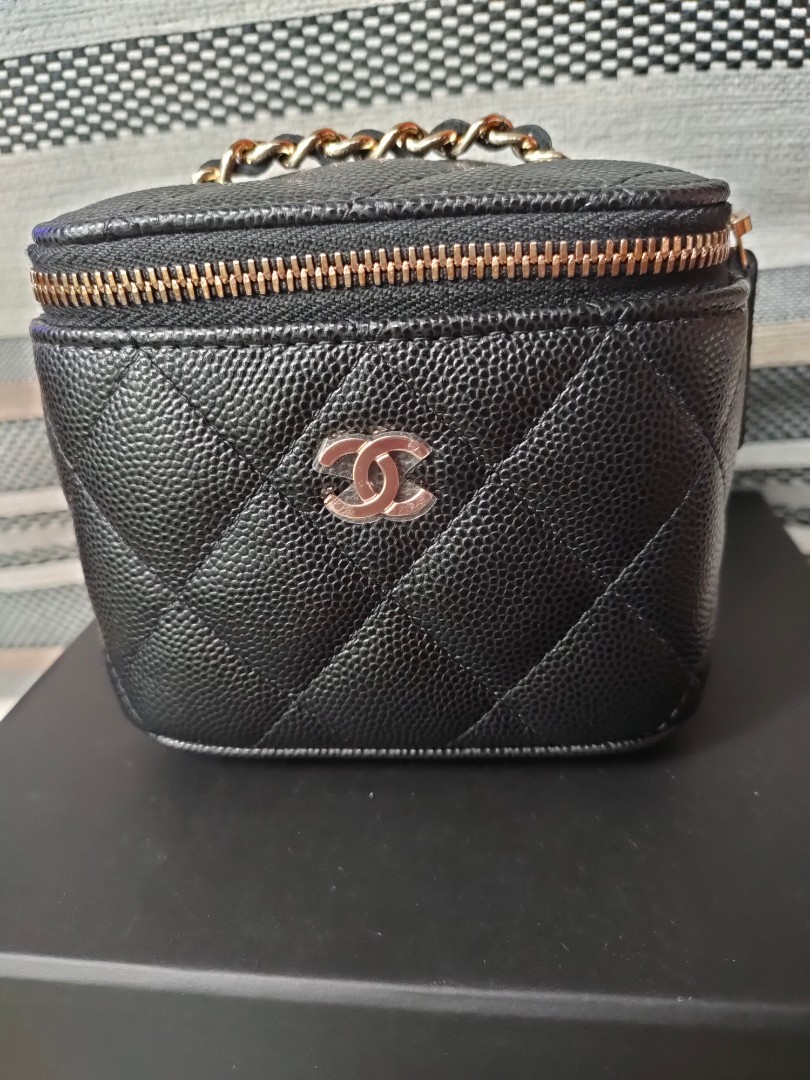 Chanel mini vanity box series 31, Luxury, Bags & Wallets on Carousell