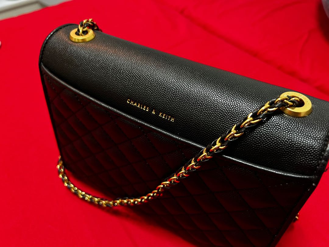 Charles&Keith crossbody bag (convertible shoulder/sling bag), Women's Fashion, Bags & Wallets ...