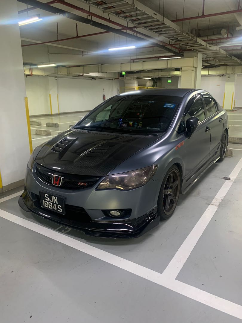 Civic Fd1 facelift bumper c/w Mugen lips, Car Accessories, Accessories ...
