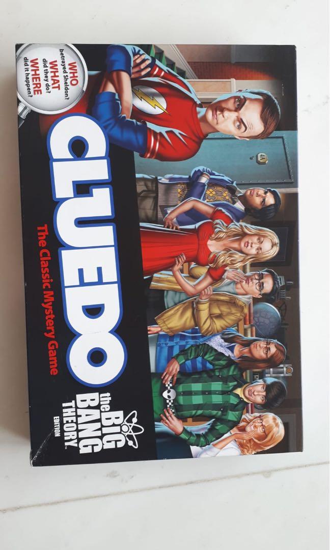 Cluedo Big Bang theory, Hobbies & Toys, Toys & Games on Carousell