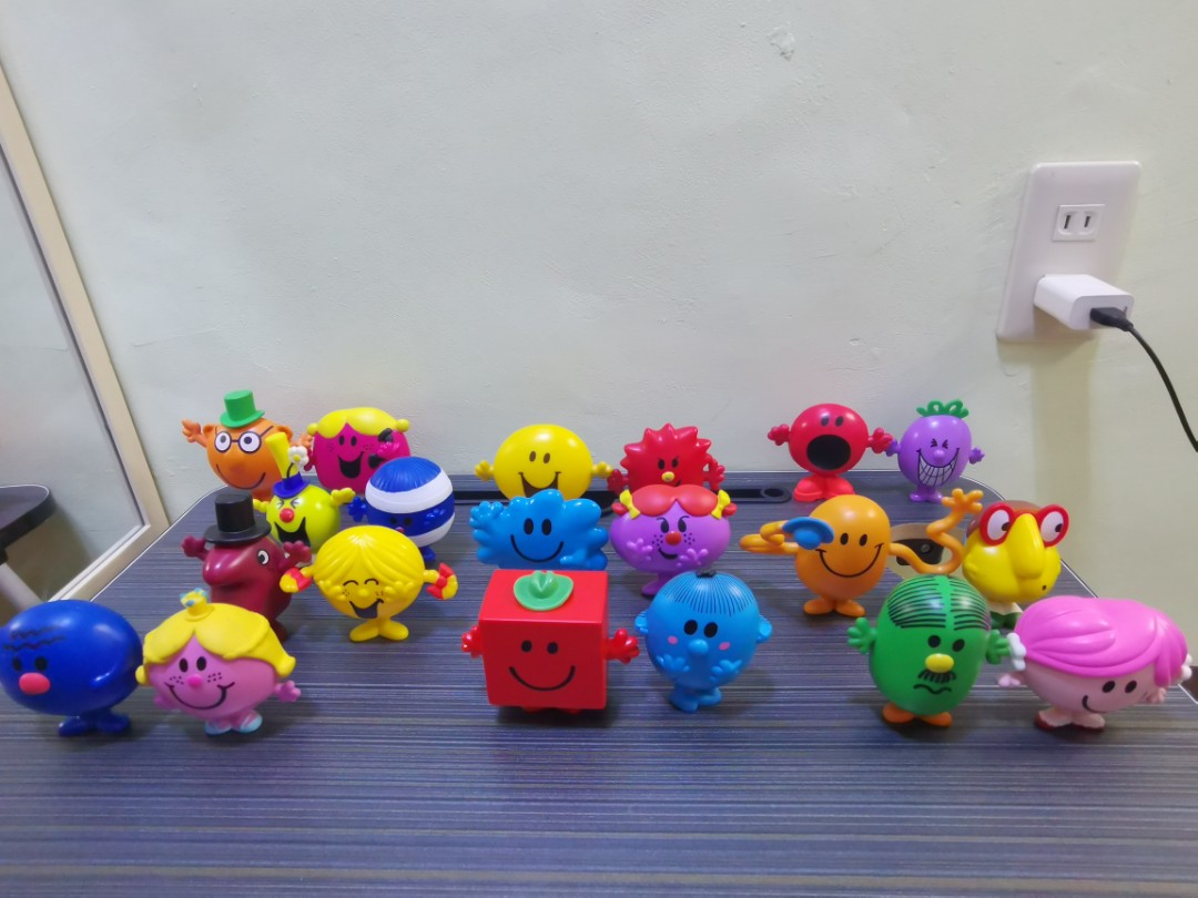 Complete Set McDonalds Mr. Men Little Miss Toys 2017, Hobbies & Toys ...