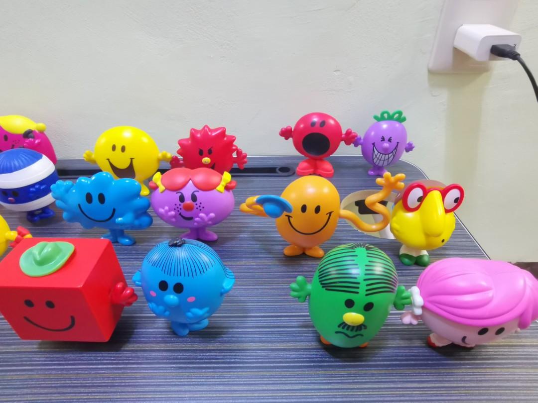 Complete Set McDonalds Mr. Men Little Miss Toys 2017, Hobbies & Toys ...