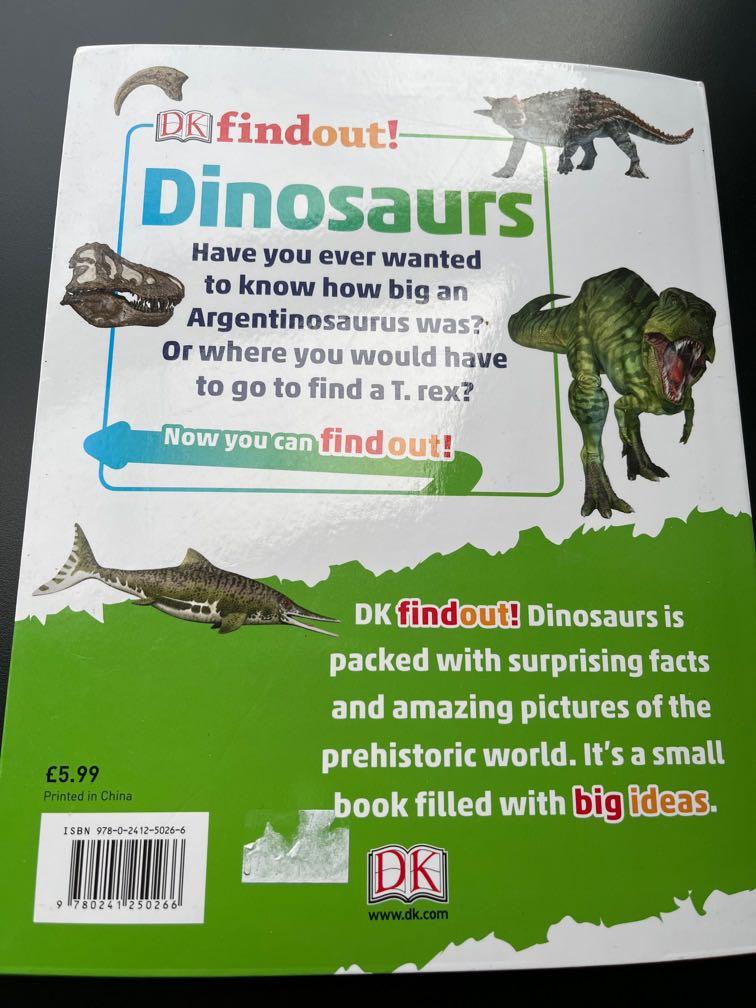 DK find out! Dinosaurs, Hobbies & Toys, Books & Magazines, Children's ...