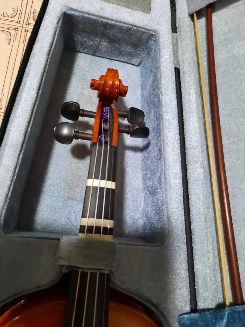 Antonius Stradivarius Eurostring 300 4/4 Violin, Hobbies & Toys, Music ...