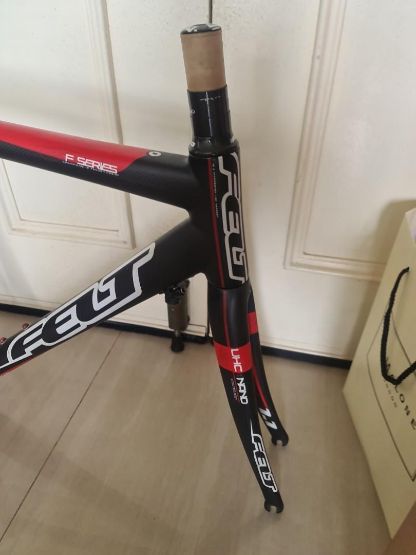 FELT CARBON ROAD BIKE FRAMESET (56cm), Sports Equipment, Bicycles ...