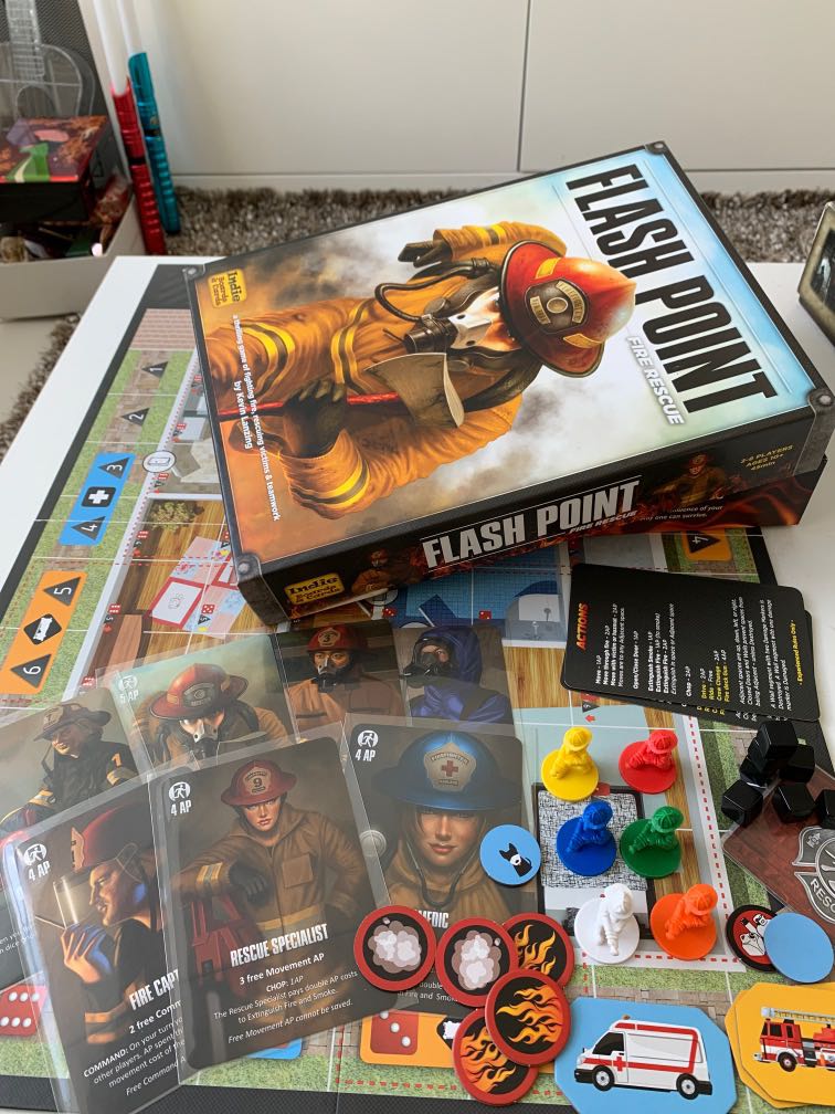 Flash Point Board Game, Hobbies & Toys, Toys & Games on Carousell
