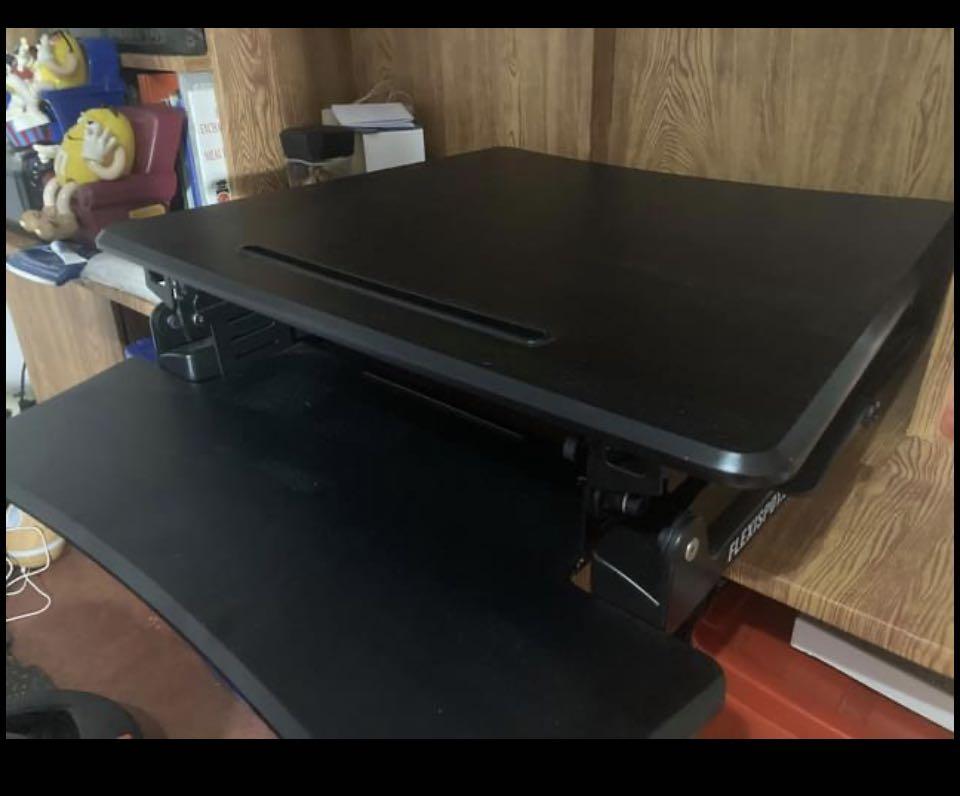 Flexispot Desktop Riser 26", Furniture & Home Living, Office Furniture ...