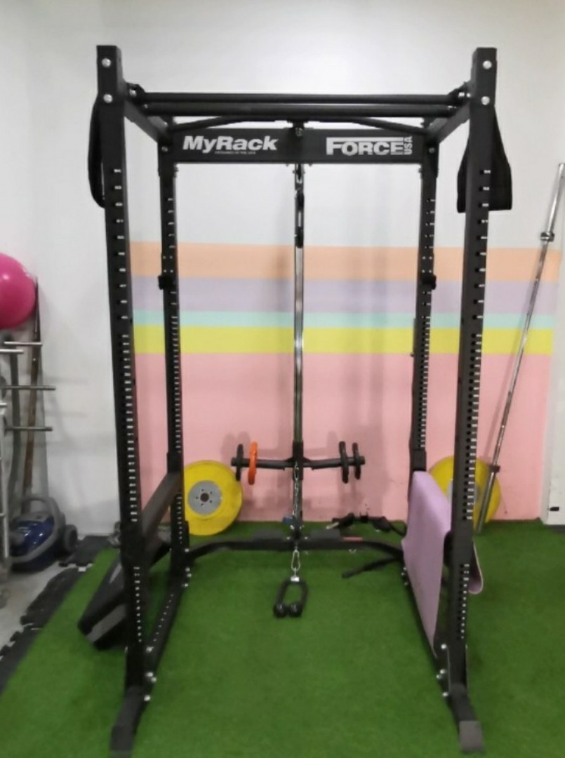 Force USA Power Rack MyRack, Sports Equipment, Exercise & Fitness ...