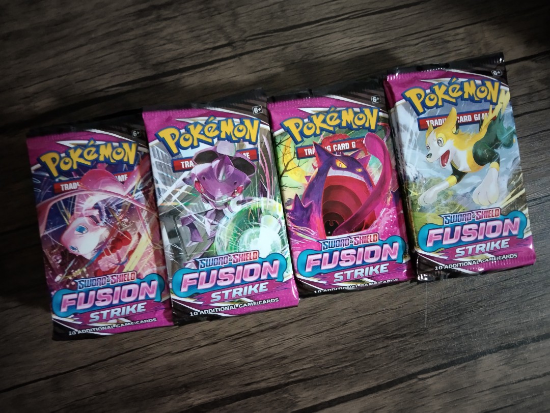 Fusion Strike Booster Packs, Hobbies & Toys, Toys & Games on Carousell