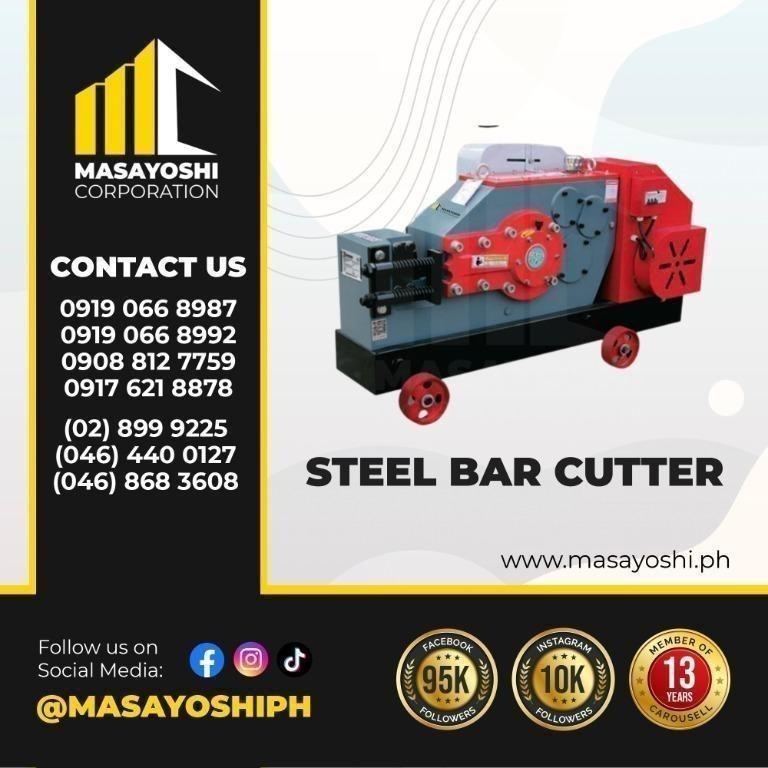 GQ50 Steel Bar Cutter | Cutting Machine | Bar Cutter | Rebar Cutter ...