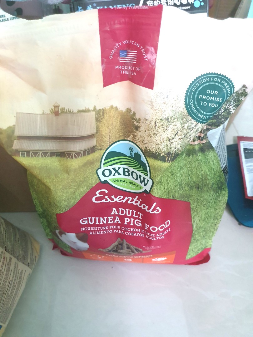 Guinea pig oxbow pellets, Pet Supplies, Pet Food on Carousell