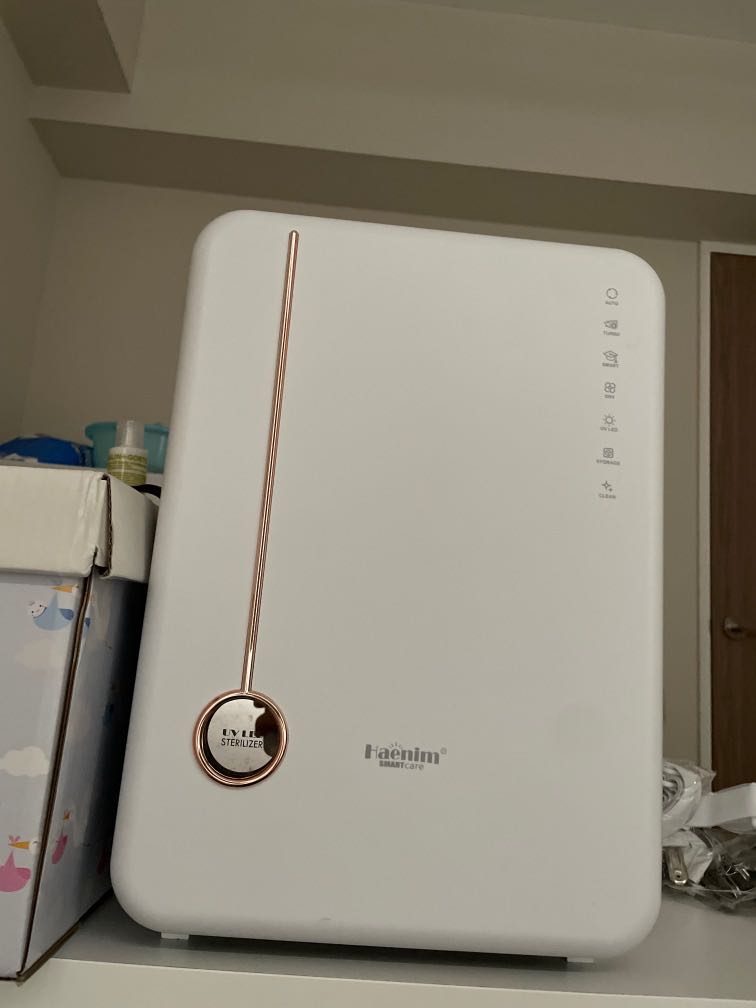 Haenim 4G+ UV Sterilizer White Gold, TV & Home Appliances, Other Home ...