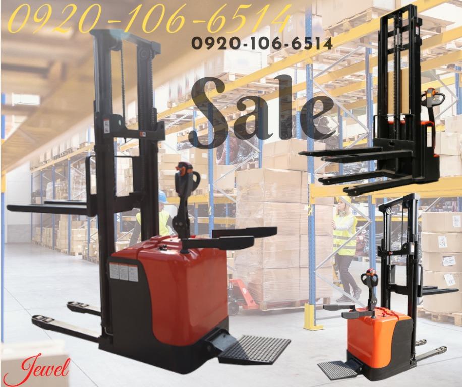 Hand Stacker Pallet FULL ELECTRIC STACKER STAND ON TYPE 1T-1.5T / 1.6M ...
