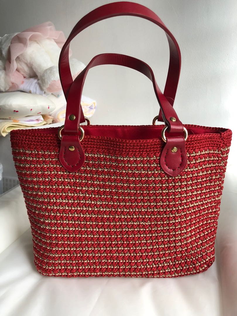 Handwoven Bag (No Brand), Women's Fashion, Bags & Wallets, Cross-body ...