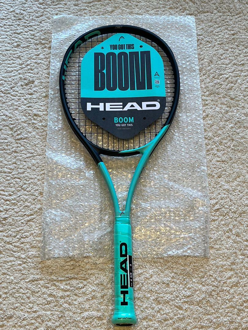 Head Boom Pro tennis racket, Sports Equipment, Sports & Games, Racket ...
