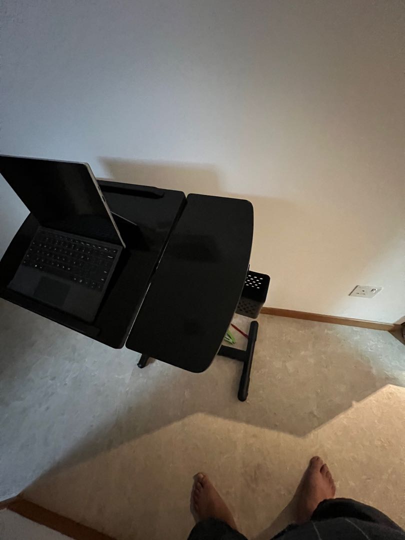 Height adjust table table, Furniture & Home Living, Furniture, Tables ...